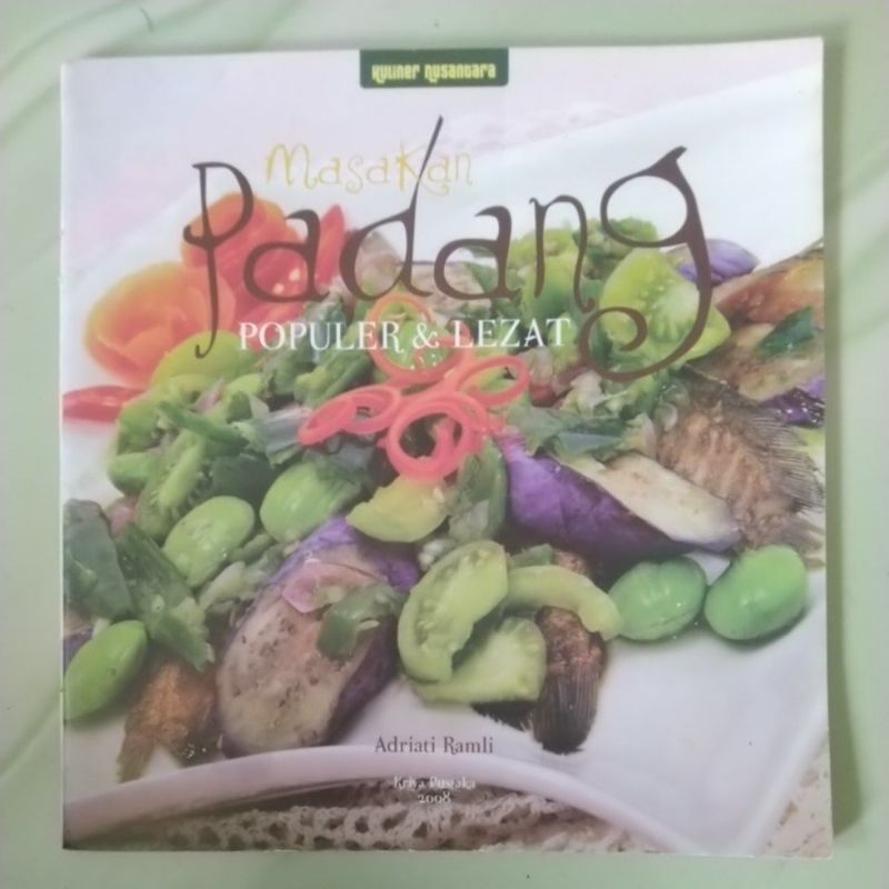 Jual Buku Masakan Padang Populer & Lezat | Shopee Indonesia