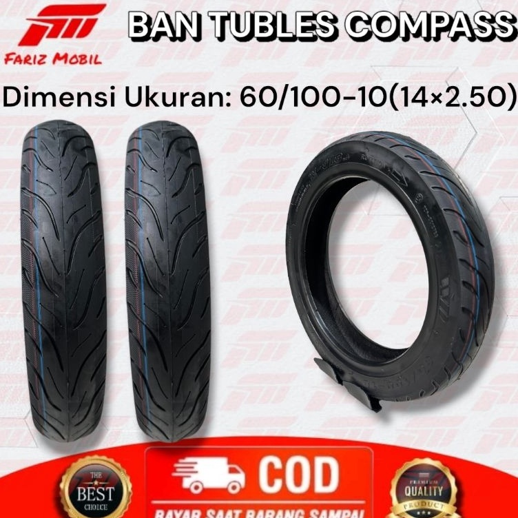 Jual KODE I43X Ban Sepeda Listrik Tubeless 14 x 25 Exotic UWinFly Goda ...