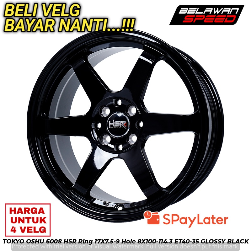 Jual VELG MOBIL RACING PELEK MODIFIKASI RING 17 HSR TOKYO OSHU PCD 4X100/114,3 UNTUK ROCKY RAIZE ...