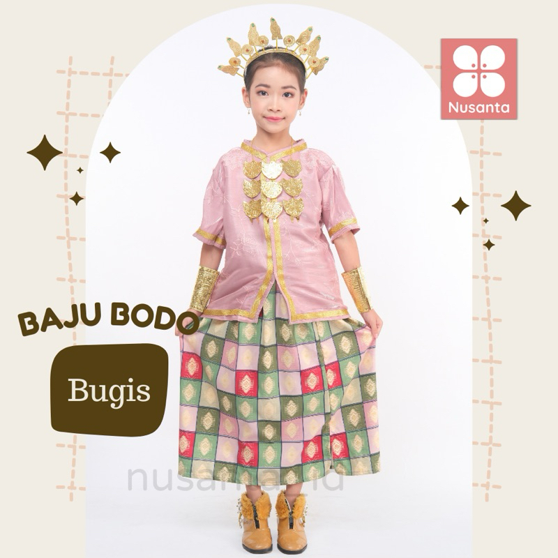 Jual Baju Bodo/Baju adat bugis makasar/ Baju adat Sulawesi Selatan | Shopee Indonesia