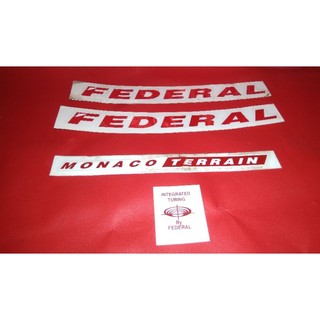 Jual Sticker Decal sepeda Federal ori | Shopee Indonesia