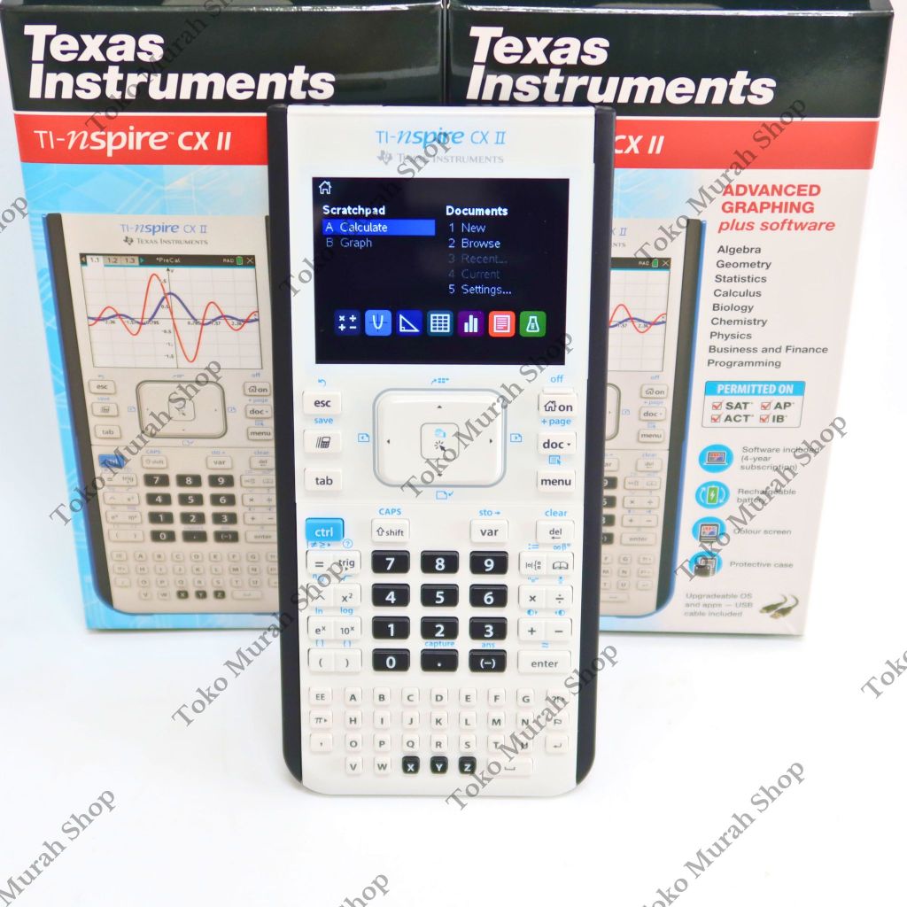 Jual Kalkulator Grafik Texas Instruments TI-Nspire CX II Graphing ...