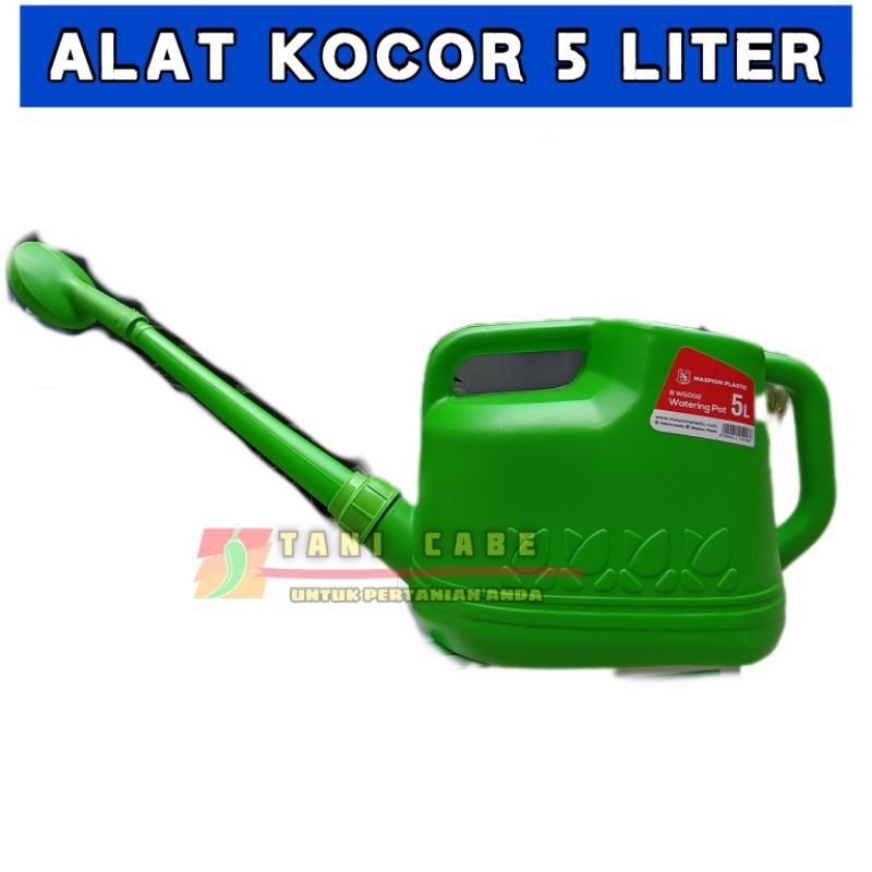 Jual ALAT SIRAM TANAMAN 5 LITER/WATERING POT MASPION PLASTIK | Shopee ...