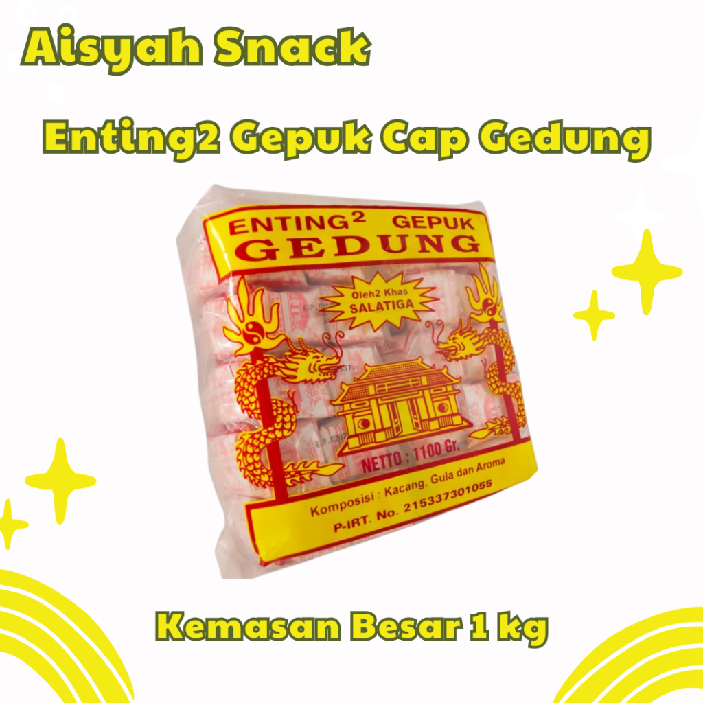 Jual Enting Enting Gepuk cap Gedung ( Besar ) | Shopee Indonesia