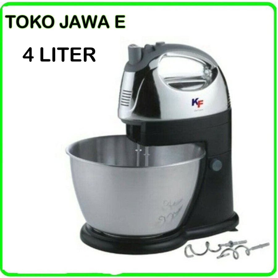 Jual STAND MIXER KF Mixer Dapur Premium KF 906CS - Bowl 4 liter ...