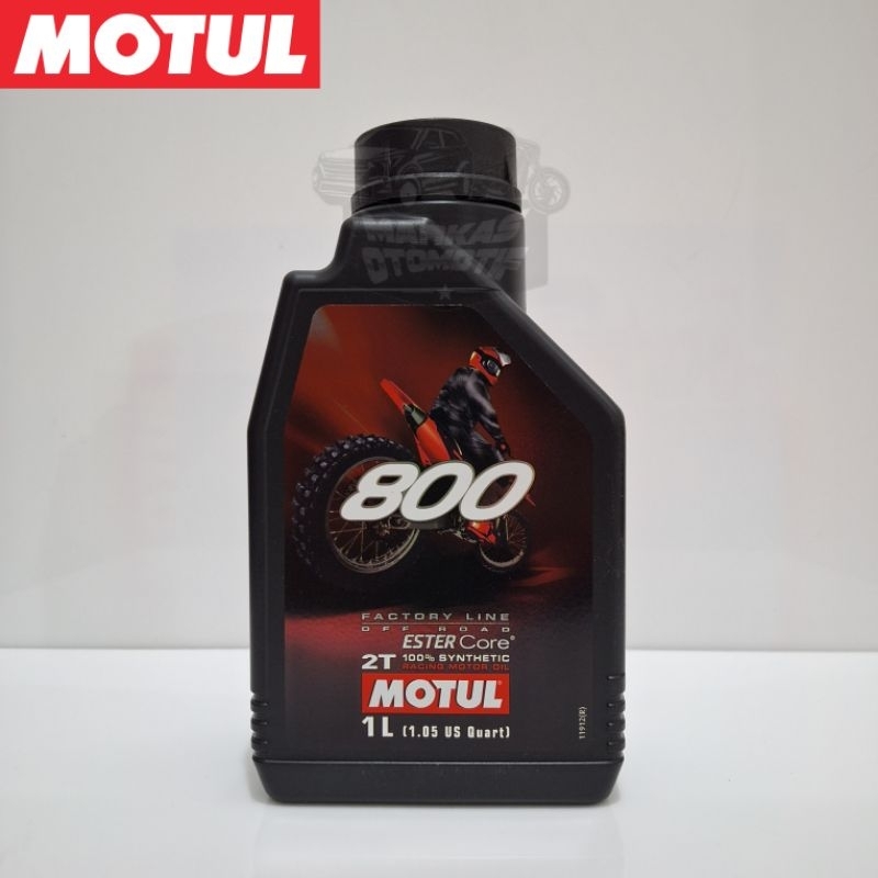 Jual MOTUL 800 2T OFF ROAD 1L/100% ORIGINAL/Oli Samping/Motor/2 tak ...