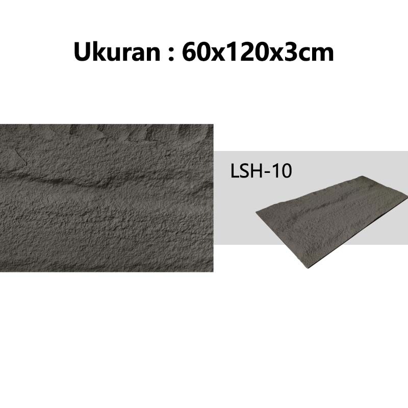 Jual PU Stone Wall Panel 120cmx60cmx3cm WALLSTONE OUTDOOR DAN INDOOR PU ...