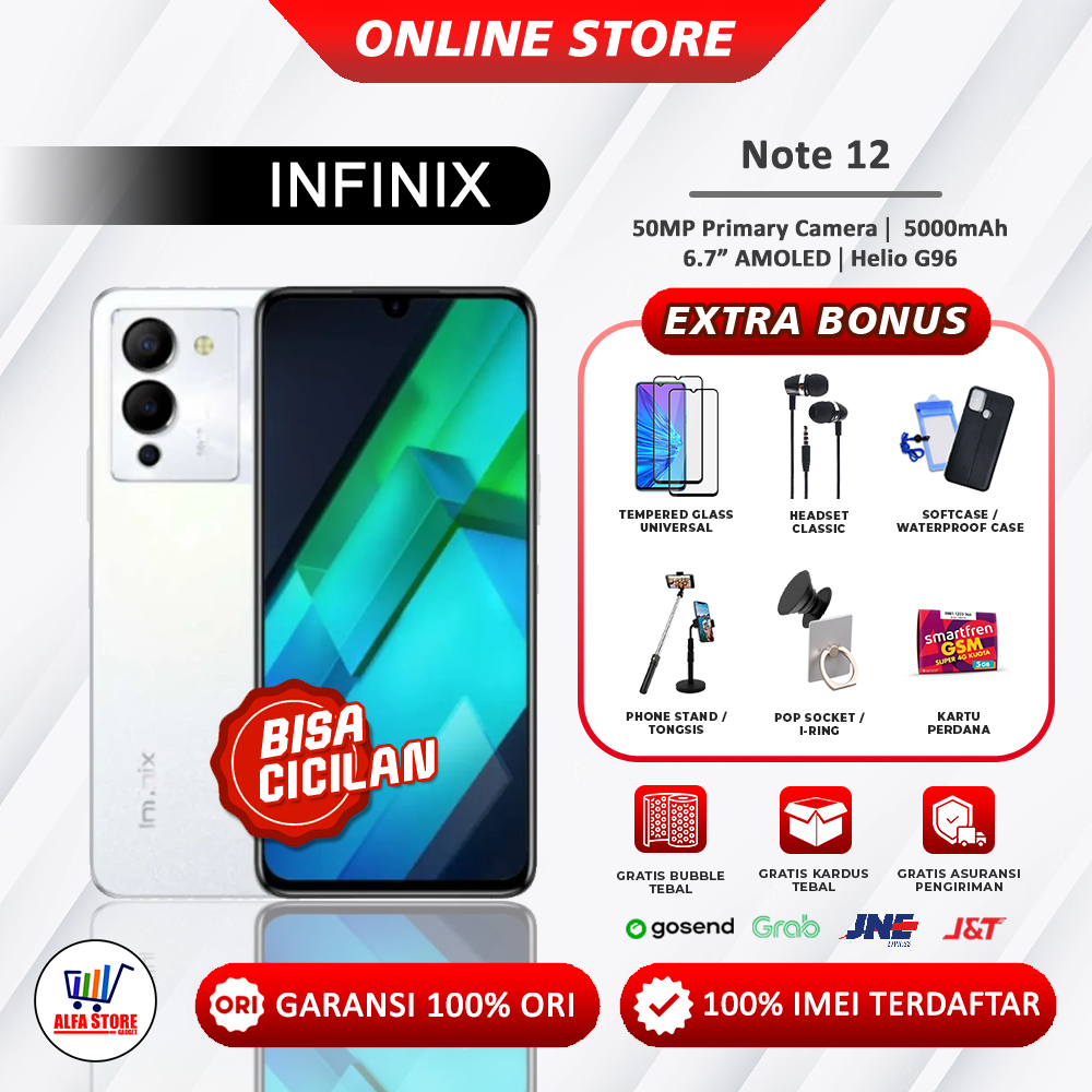 Jual HP Infinix Note 12 RAM 8/128GB Garansi Resmi | Shopee Indonesia