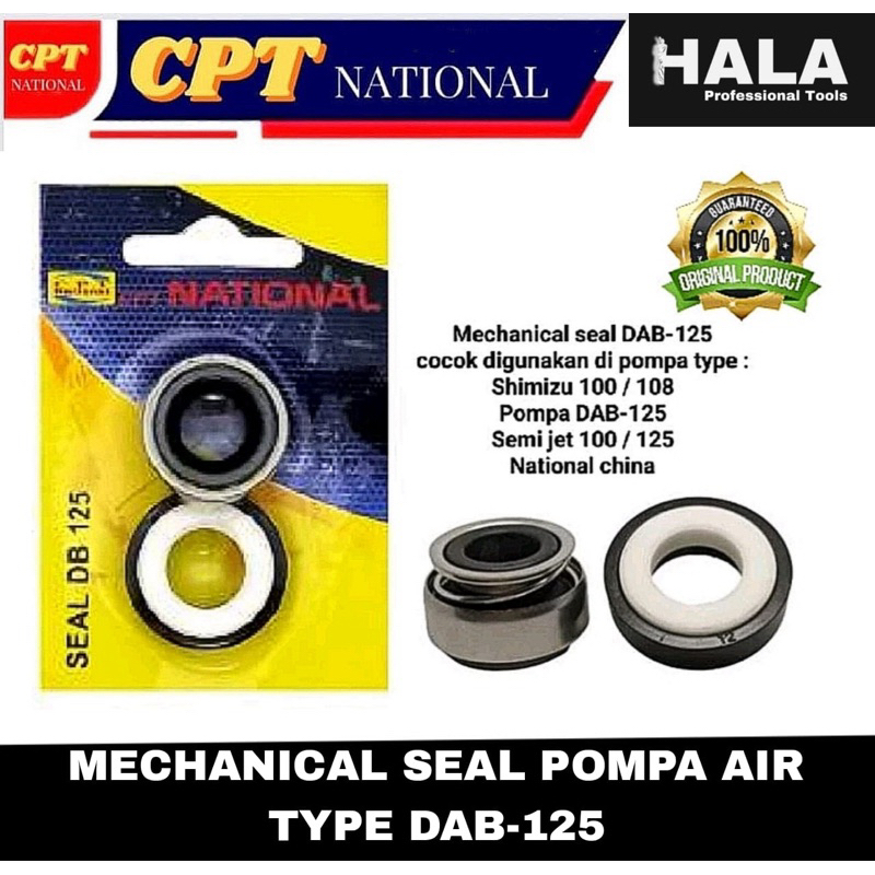 Jual CPT NATIONAL - MECHANICAL SEAL POMPA AIR - TYPE DAB-125 | Shopee Indonesia