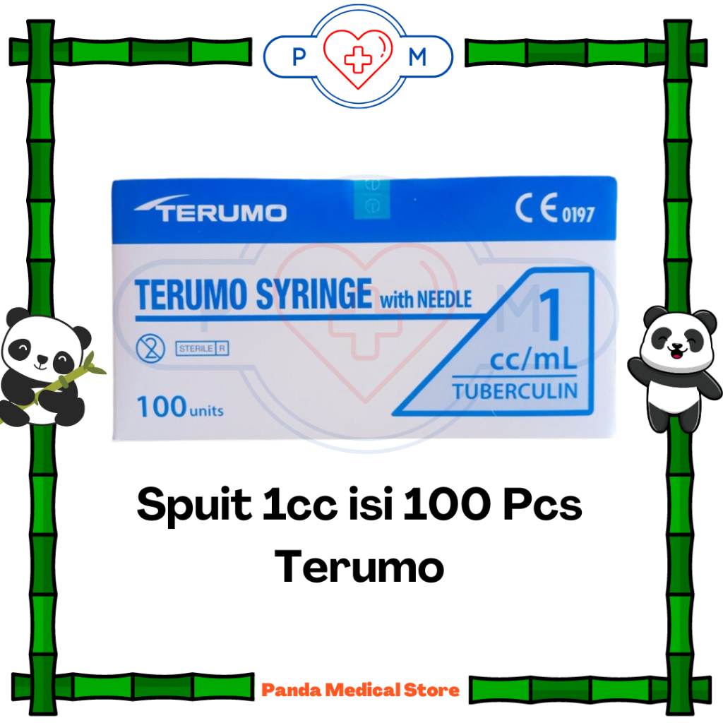 Jual Spuit / Disposable Syringe with Needle 1cc isi 100 Pcs Terumo ...
