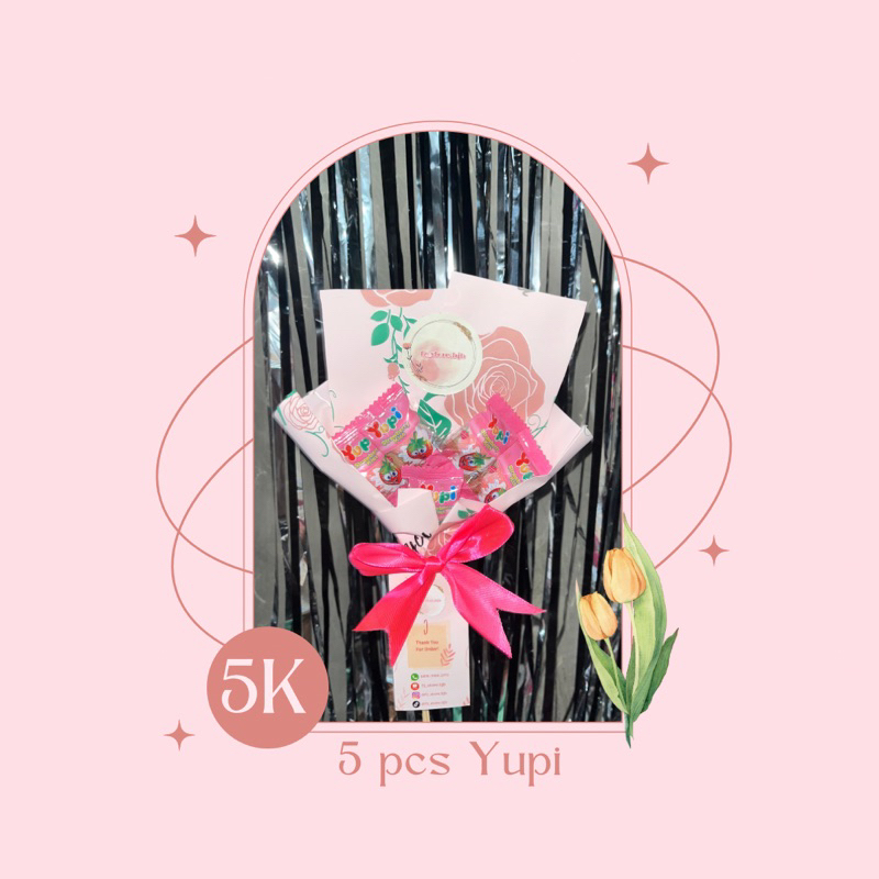 Jual [FZ] MINI GIFT BOUQUET BUKET YUPI | Shopee Indonesia