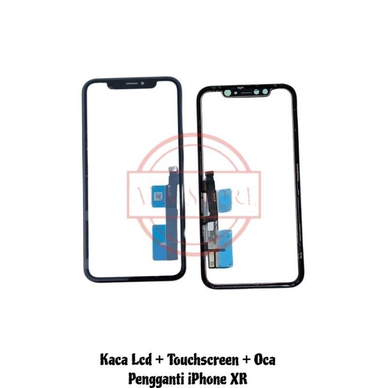 Jual Kaca Lcd + Touchscreen + Frame + Oca Pengganti Kompetible iPhone XR | Shopee Indonesia