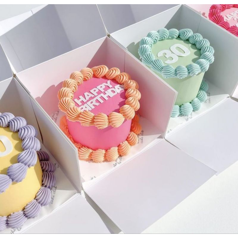 Jual Birthday Cake 12cm Kue ulangtahun Custom d12cm Kue ulangtahun ...