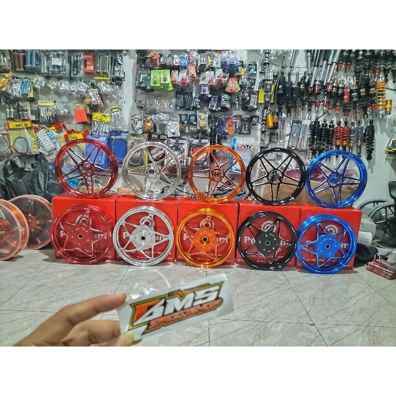Jual VELG PREMIUM BINTANG' CNC VARIO 125/150,BEAT,SCOPY,VARIO 110,SPACY ...