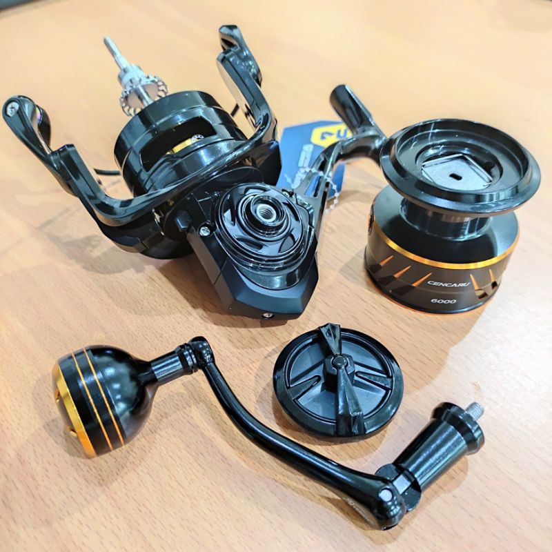 Jual REEL CAPTAIN CENCARU 2000 3000 6000 POWER HANDLE REEL PANCING ...