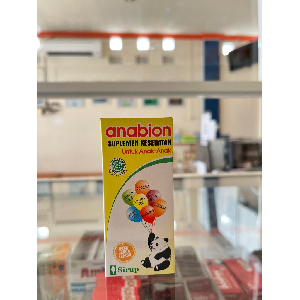 Jual Anabion Sirup 60ml | Shopee Indonesia
