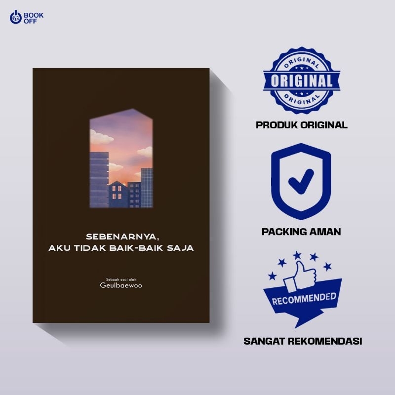 Jual Penerbit Haru - Sebenarnya Aku Tidak Baik-Baik Saja by Geulbaewoo | Shopee Indonesia