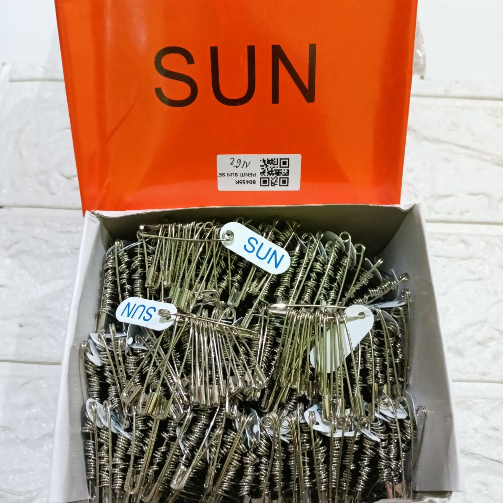 Jual 1 Kotak Peniti SUN (isi +/- 72set) | Shopee Indonesia