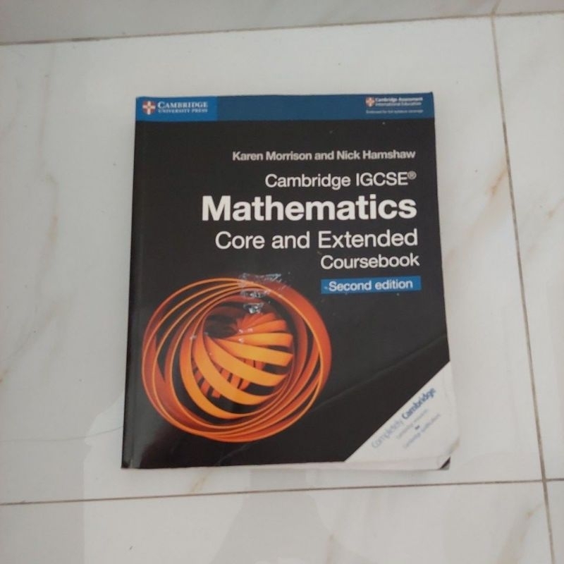 Jual Cambridge IGCSE Mathematics Core and Extended Coursebook Second ...