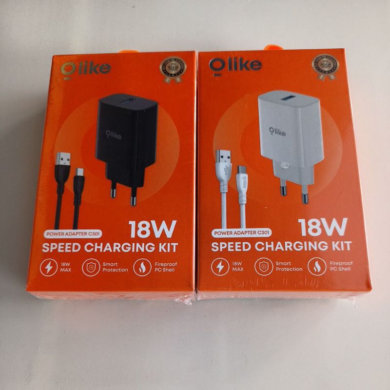 Jual Charger Olike C301 TypeC 3A 18Watt | Shopee Indonesia