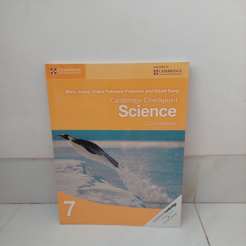 Jual Cambridge Checkpoint Science Coursebook 7 Mary Jones, Diane Fellowes-Freeman and David Sang ...