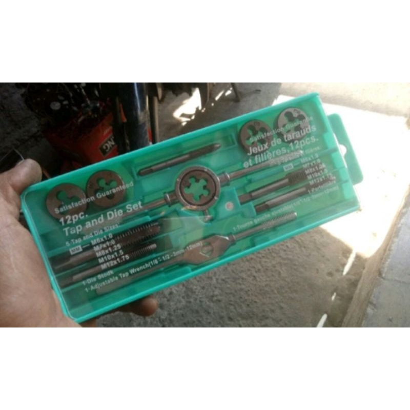 Jual Tab Senai baut Tap Die Set 12pcs | Shopee Indonesia