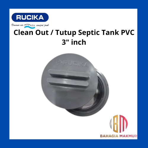 Jual Clean Out / Tutup Septic Tank PVC Rucika 3" inch | Shopee Indonesia