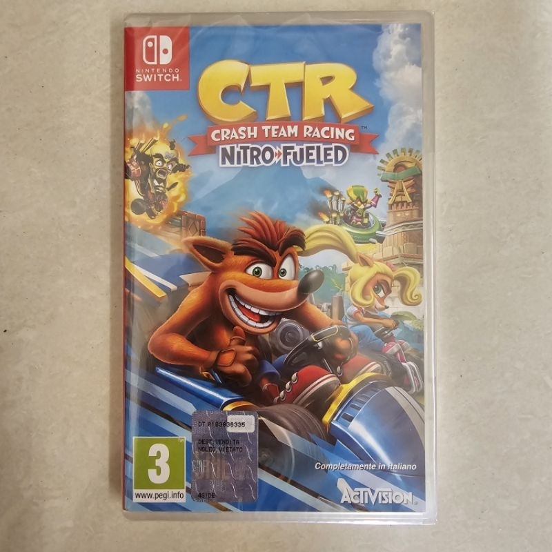 Jual Crash Team Racing Nitro Fueled CTR Nintendo Switch Kaset | Shopee ...