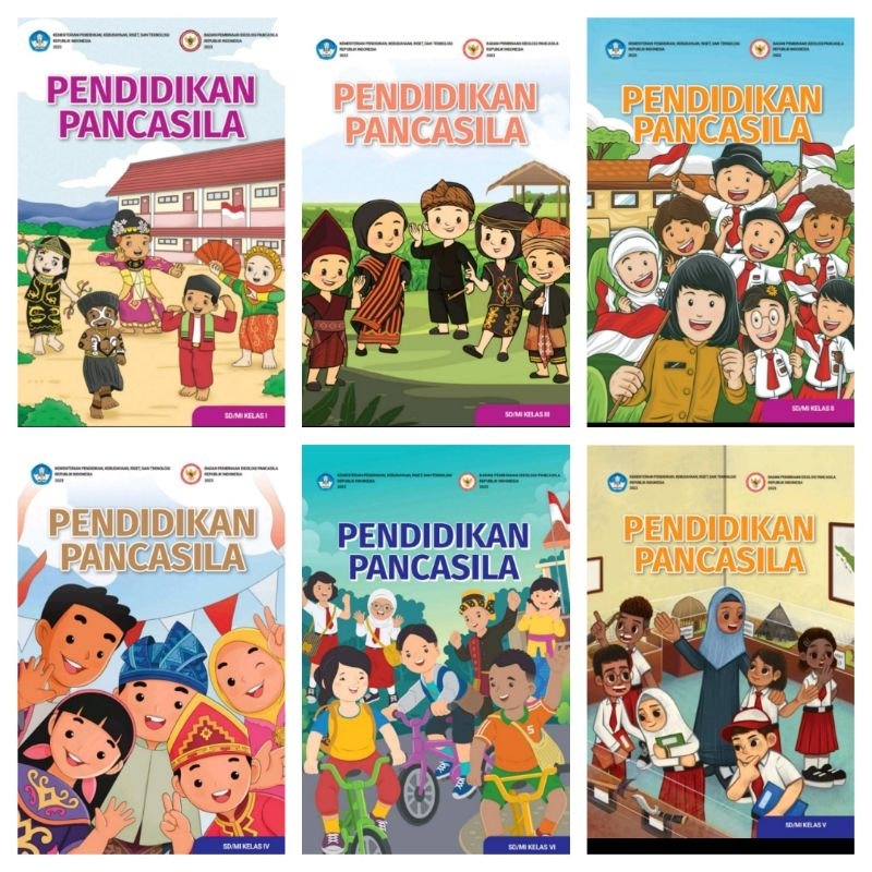 Jual BUKU PAKET "PENDIDIKAN PANCASILA " SD KLS 123456 KURIKULUM MERDEKA | Shopee Indonesia