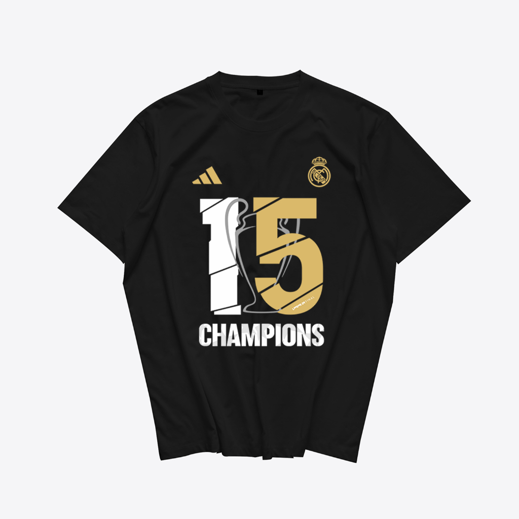 Jual Fansbolastore - Madrid UCL 15 - Kaos Bola - T-Shirt Viral Combed 24s Pria Unisex | Shopee ...
