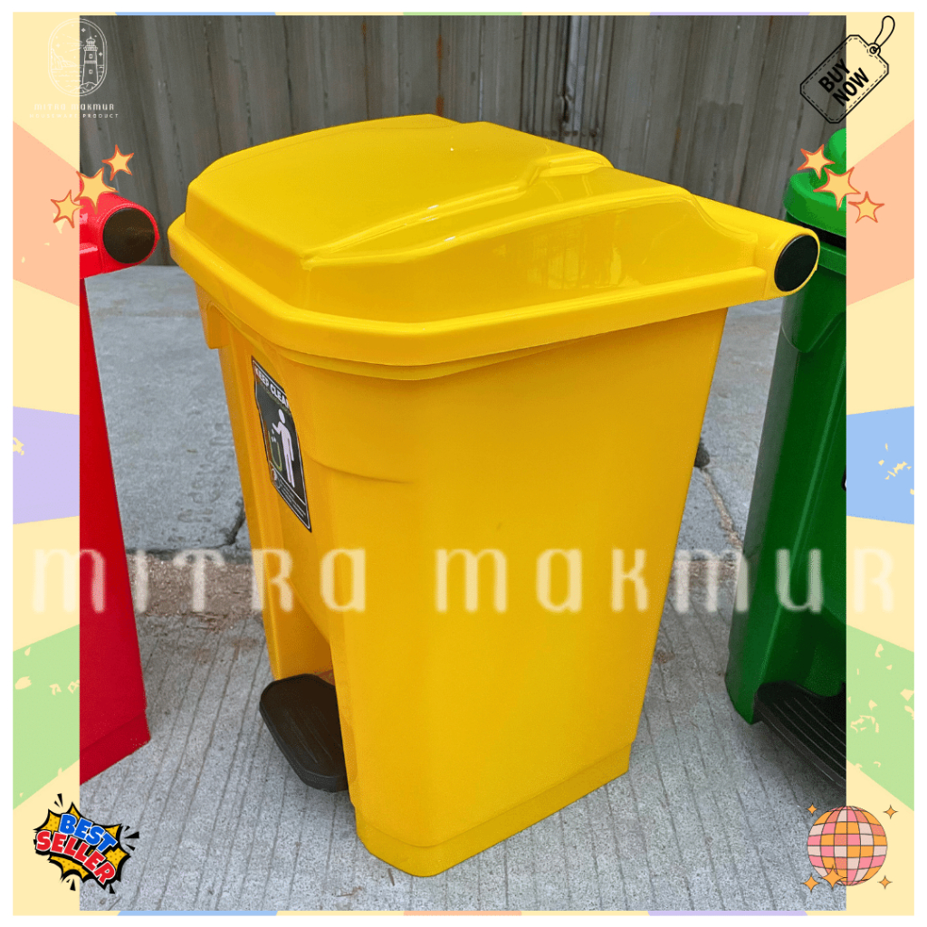 Jual [KARGO] TEMPAT SAMPAH INJAK 30 50 70 LITER/ DUSTBIN / CHALLENGE SIP 750-790 / TONG SAMPAH ...