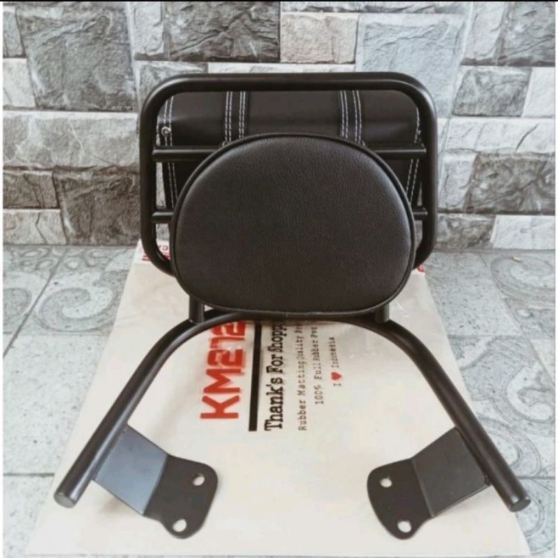 Jual back rack uwinfly T3+busa+tas aksesoris motor listrik uwinfly T3 ...
