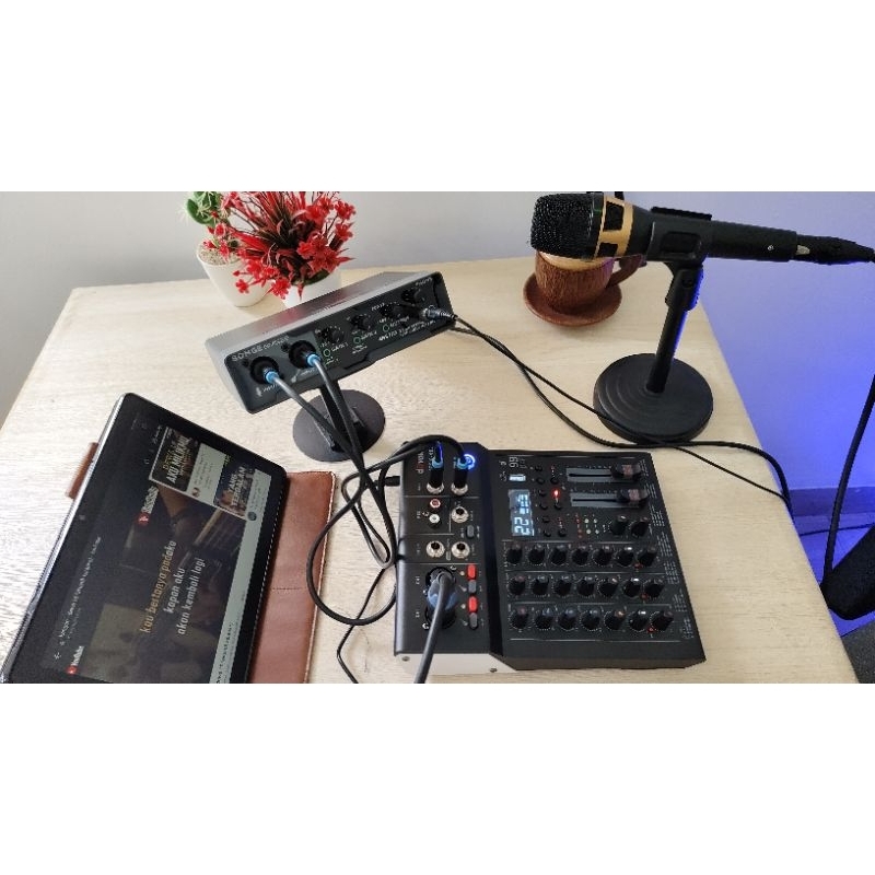 Jual Hasil Review Mixer MSX-402 99DSP dBVoice Fitur Langka Bisa Atur ...