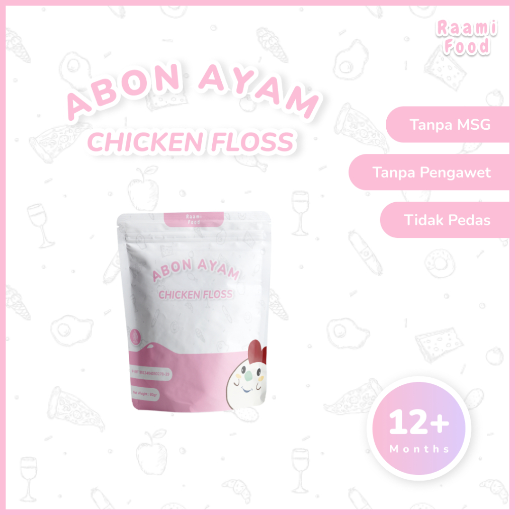 Jual Raami Food Abon Ayam Anak Premium Penambah Nafsu Makan Tanpa MSG ...