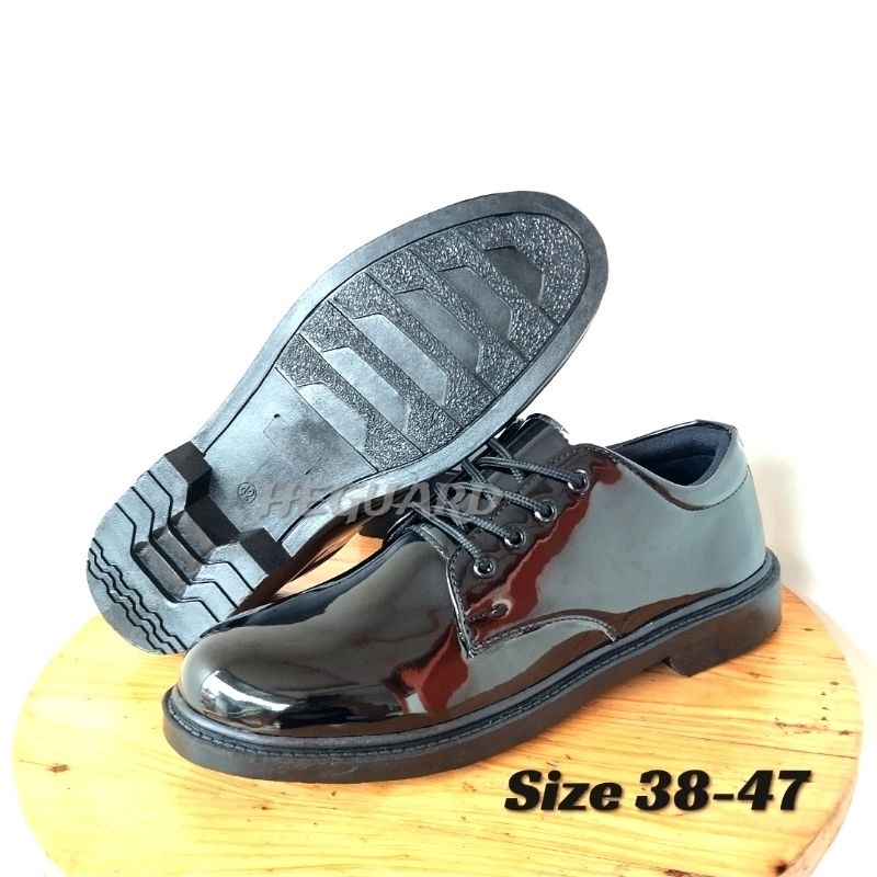 Jual Sepatu Pria Dinas PDH Mengkilap Kerja Kantoran TNI-AU POLRI ...
