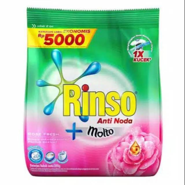 Jual Rinso Molto Detergent Bubuk (5000an) | Shopee Indonesia
