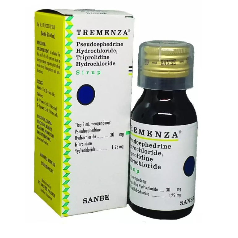Jual TREMENZA Sirup 60 ml | Shopee Indonesia