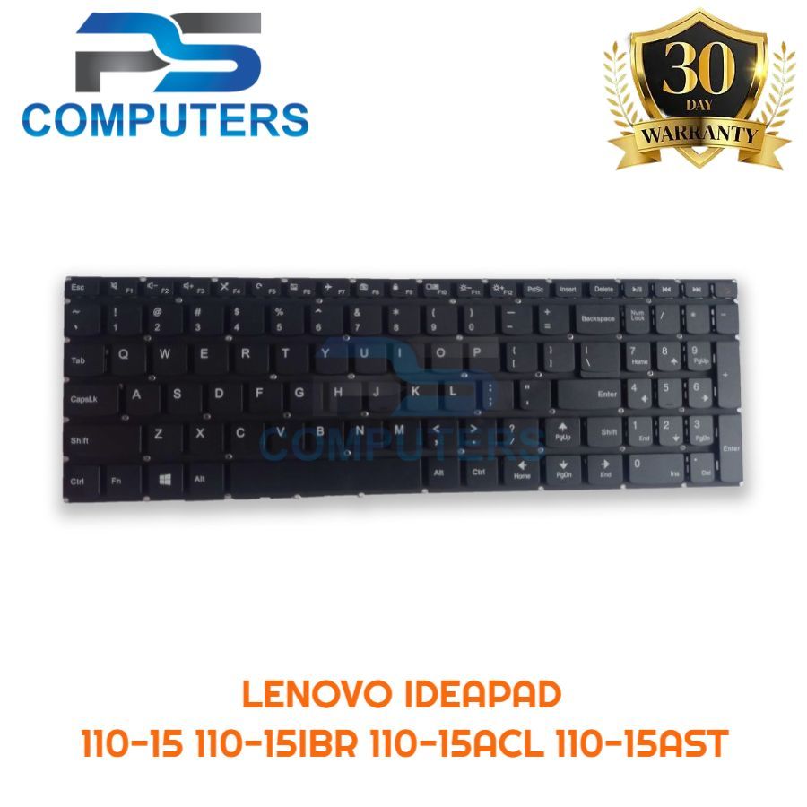 Jual Keyboard Lenovo Ideapad 110-15 110-15IBR 110-15ACL 110-15AST ...