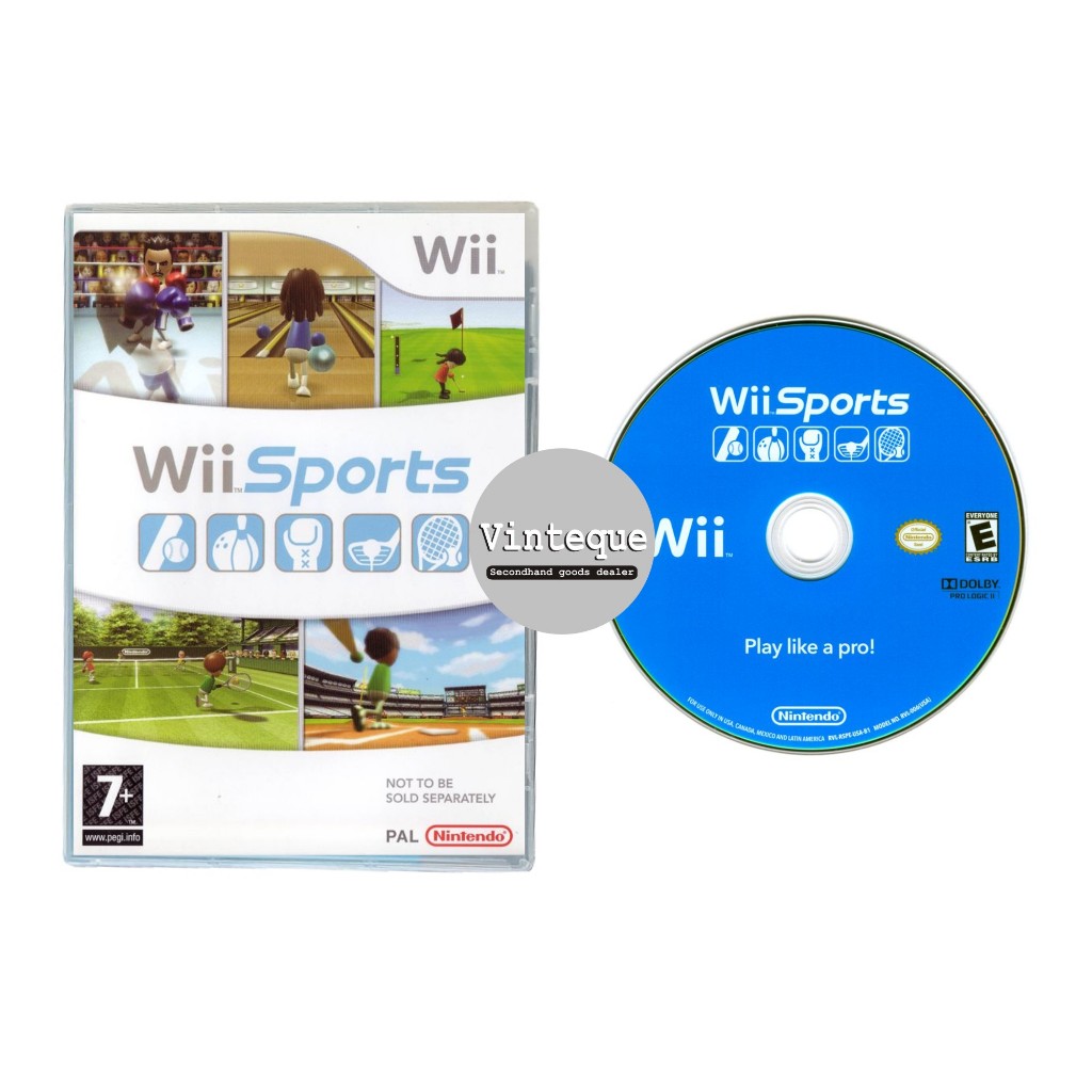 Jual Kaset CD DVD Nintendo Wii Original Pabrik Wii Sports | Shopee ...