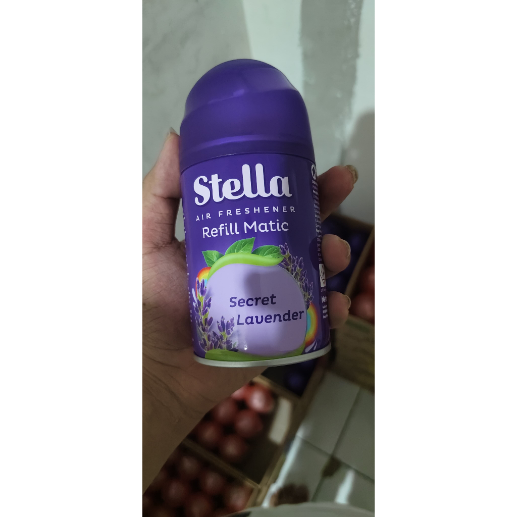 Jual 1 BJ Stella Refill matic pengharum ruangan 160ML (KEMASAN LAMA DENGAN ISI 160ML), STELA ...