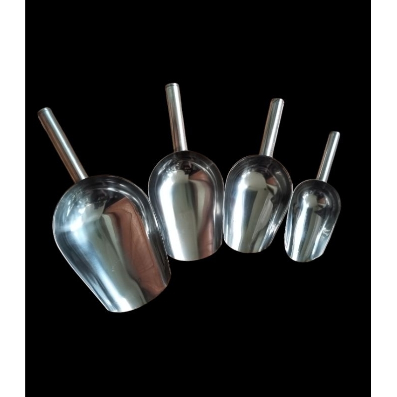 Jual sekop stainless es batu/sekop setainles serbaguna | Shopee Indonesia