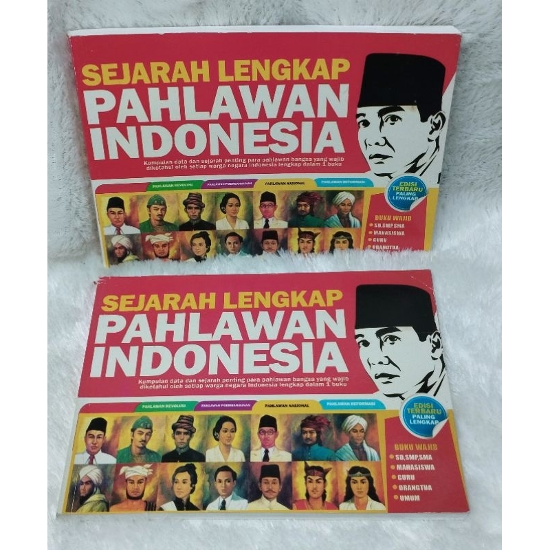 Jual Buku Sejarah Lengkap Pahlawan Indonesia Edukasi Bacaan Anak SD SMP SMA Umum | Shopee Indonesia
