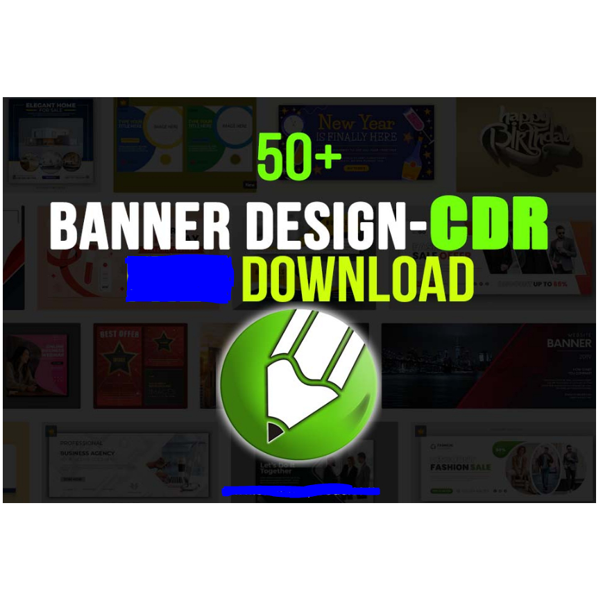 Jual 50+ Banner Design CorelDRAW Templates | Shopee Indonesia