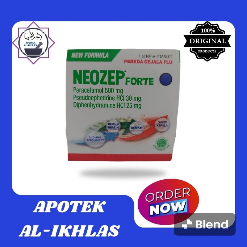 Jual Neozep Forte 4'S | Shopee Indonesia