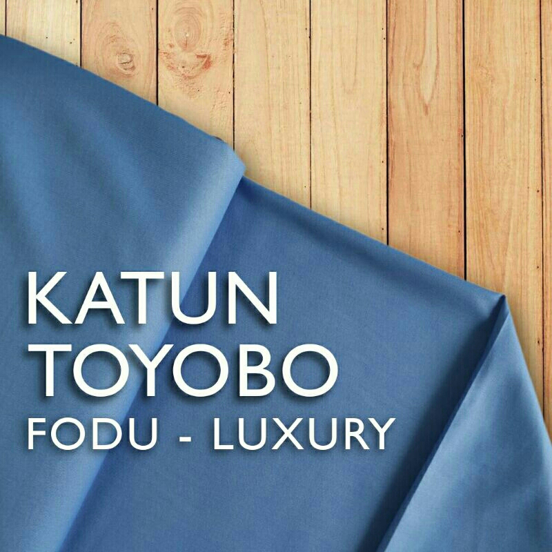 Jual kain toyobo kain katun toyobo FODU - LUXURY Meteran (harga ...