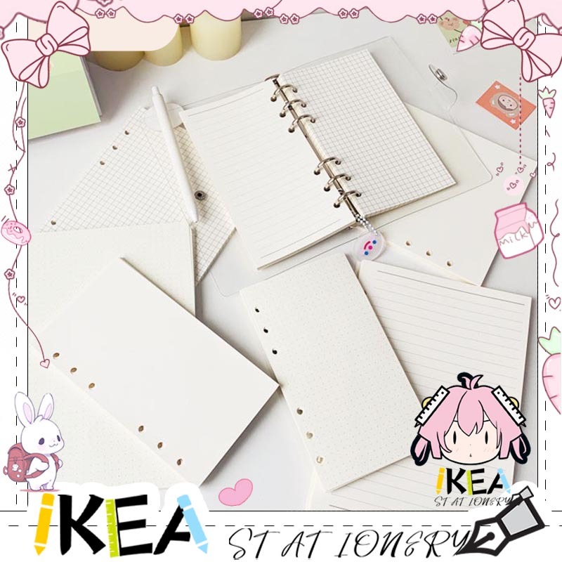 Jual IKEA-Notebook Refill Line & Blank Kertas Isi Binder A5/B5 Loose ...