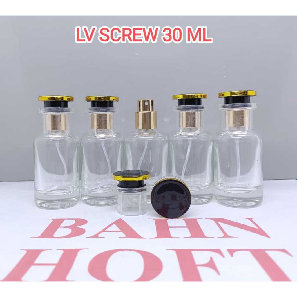 Jual ( 1 LUSIN ) BOTOL LV SCREW UKURAN 30ML PERLUAIN NEW VARIAN BOTOL ...