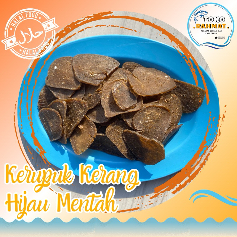 Jual KERUPUK KERANG HIJAU KHAS SIDAYU GRESIK (MENTAH) 1/2 Kg - TOKO ...