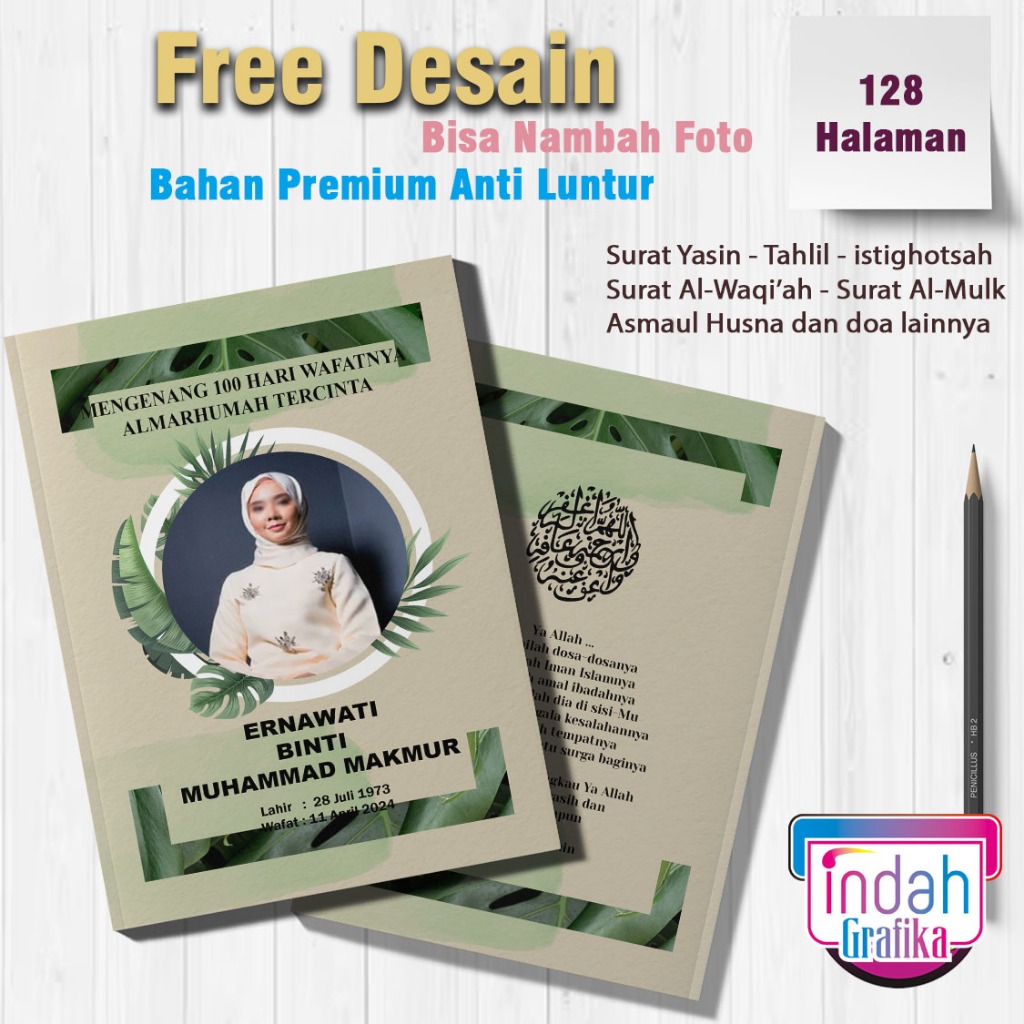 Jual YASIN DAN TAHLIL SOFTCOVER DESAIN DAUN | Shopee Indonesia