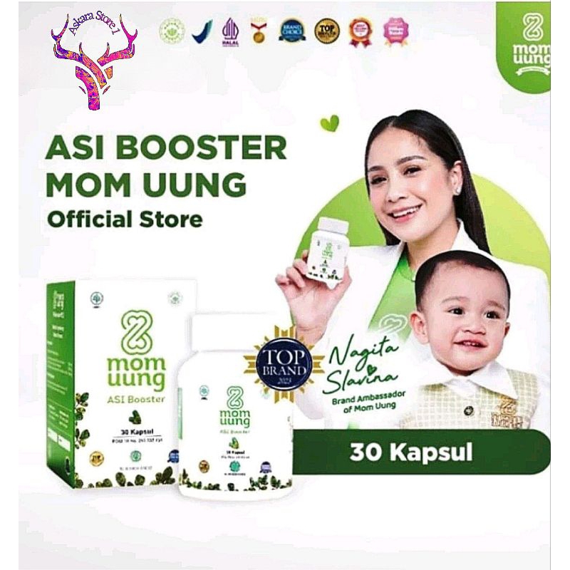 Jual Asi Booster Mom Uung Pelancar Asi 30 Kapsul | Shopee Indonesia